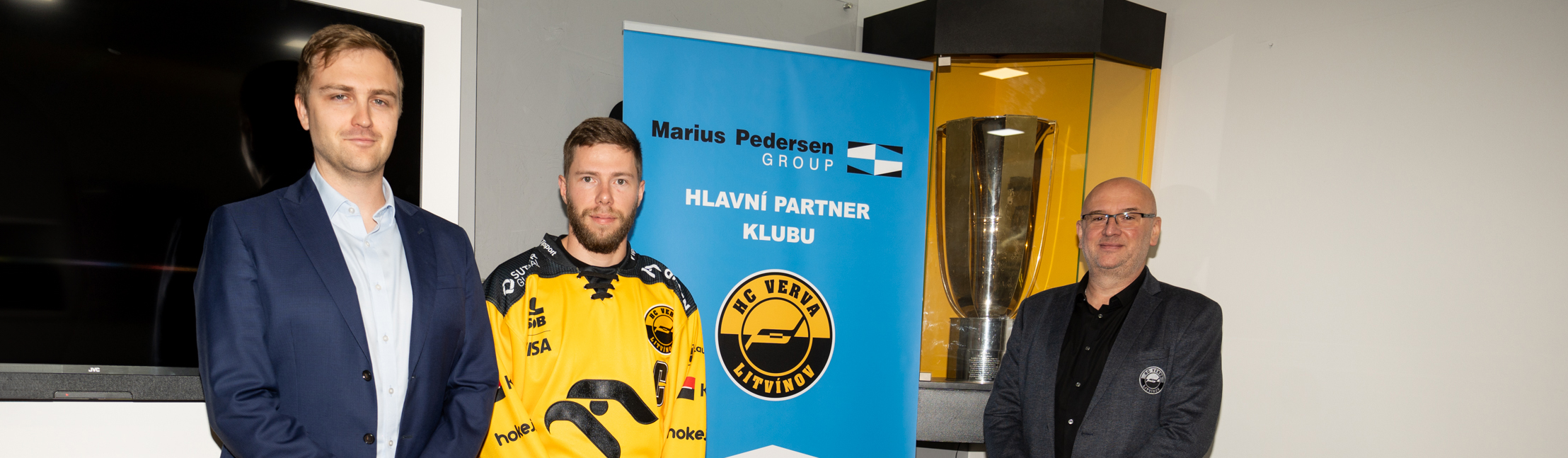 Marius Pedersen se stává hlavním partnerem HC VERVA Litvínov | HC VERVA ...